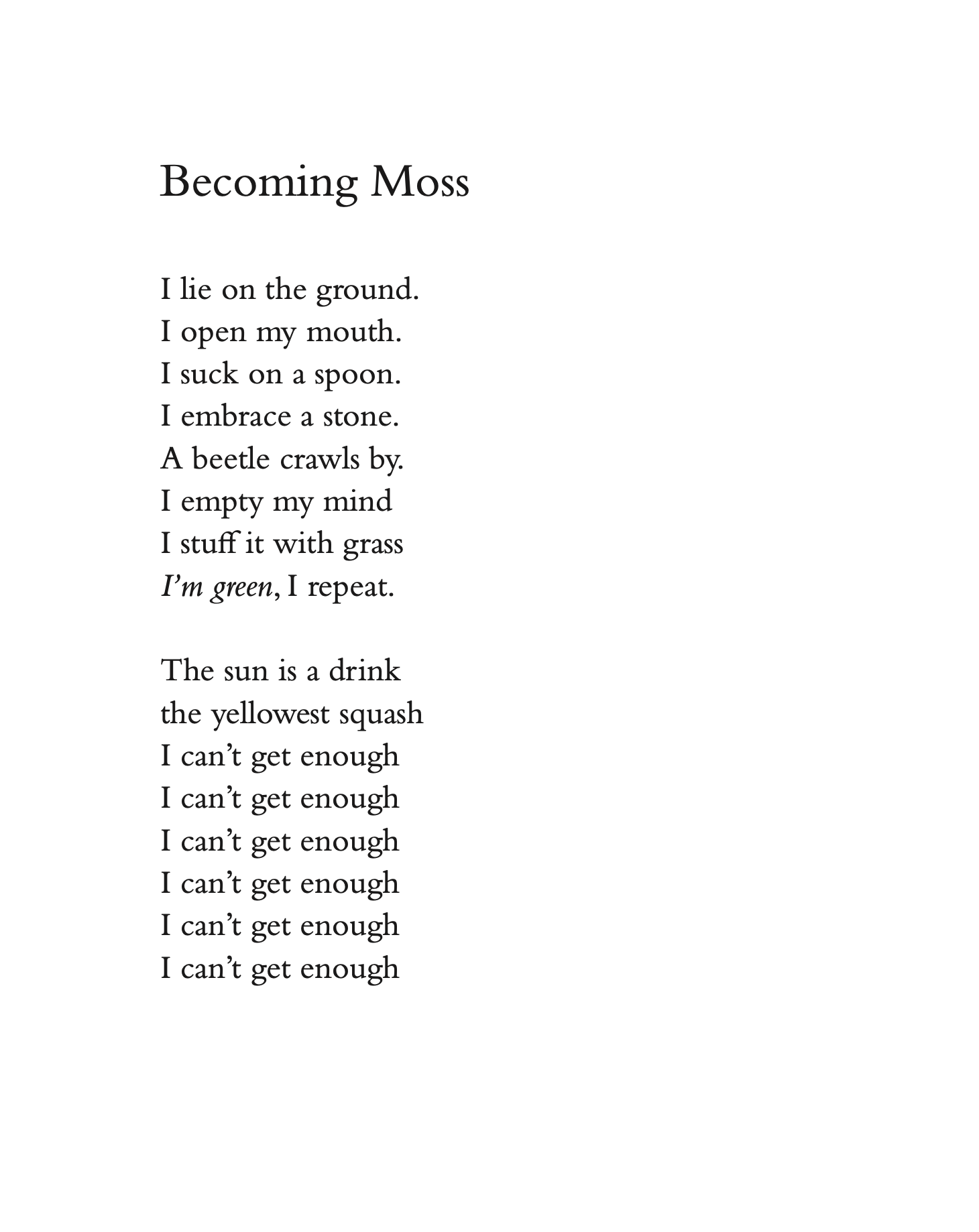 WRITING – Ella Frears