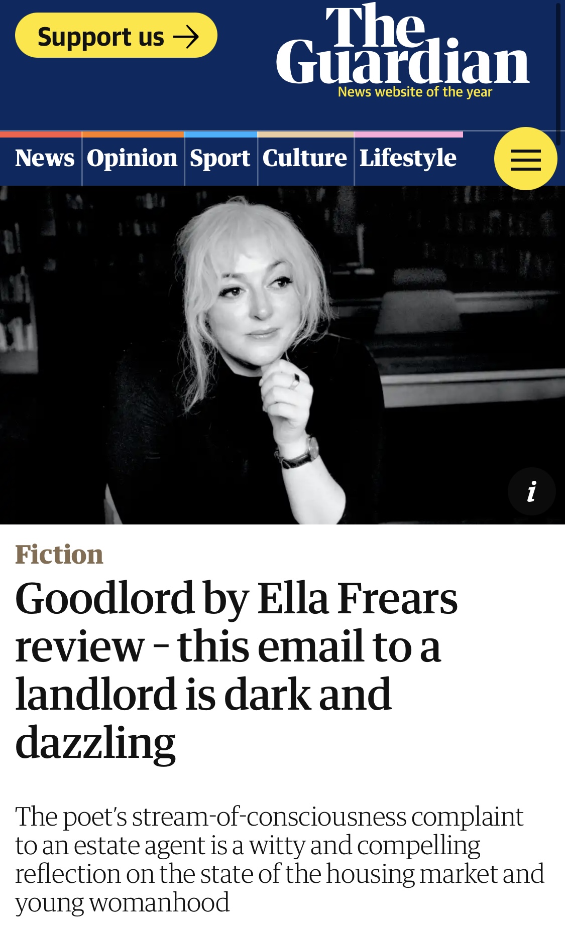 PRESS – Ella Frears